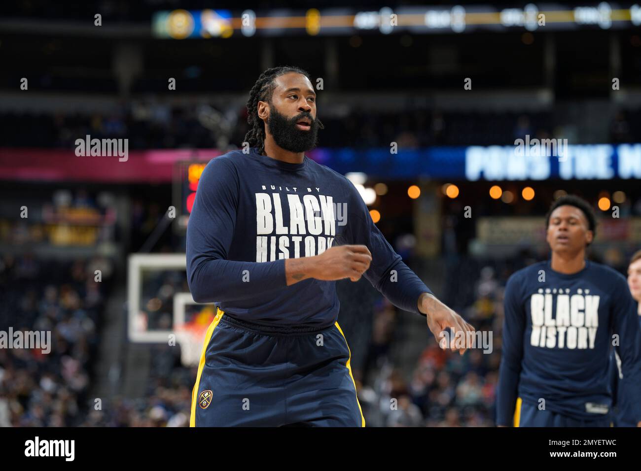 Denver Nuggets center DeAndre Jordan (6) in the first half of an NBA ...