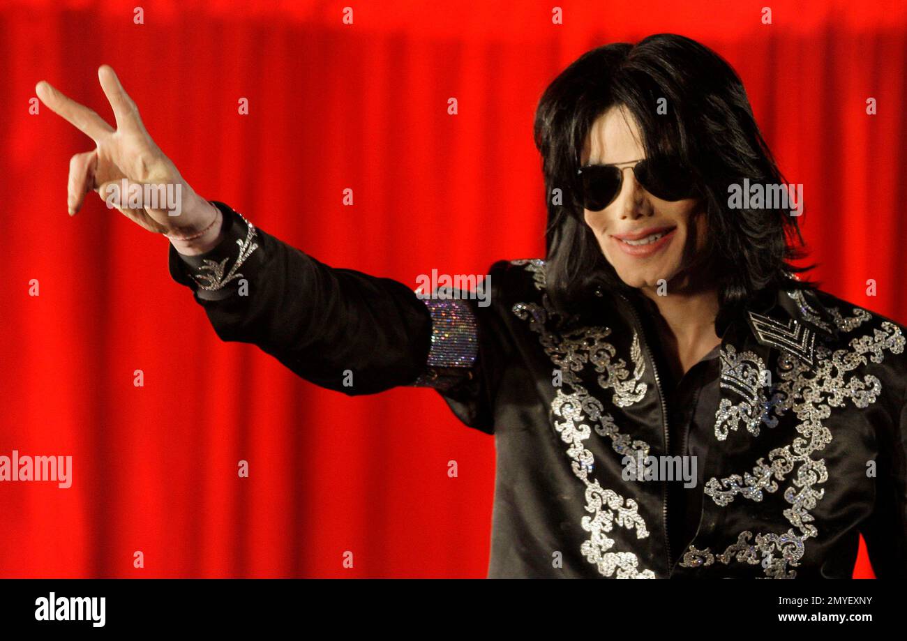 FILE - In this March 5, 2009 file photo, US singer Michael Jackson ...