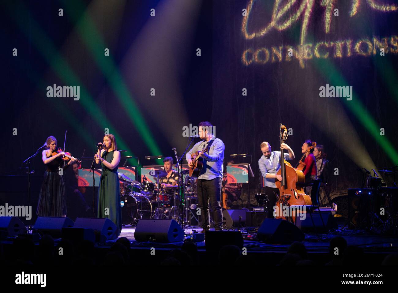 Glasgow Scotland. 19 January 2023. Kim Carnie, Scots Gaelic singer ...
