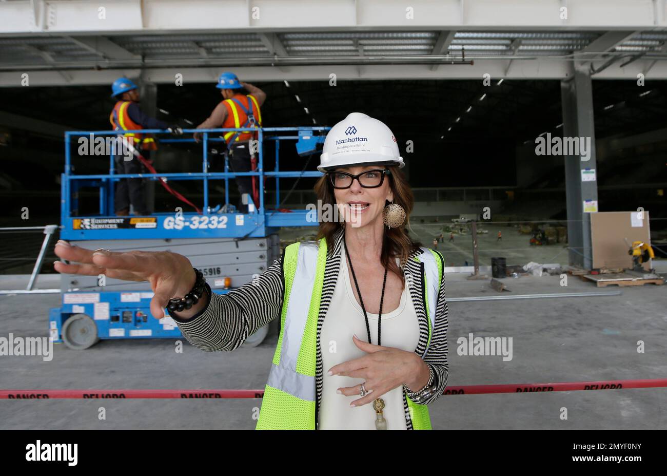 In this photo made Friday, June 3, 2016, Charlotte Jones Anderson ...