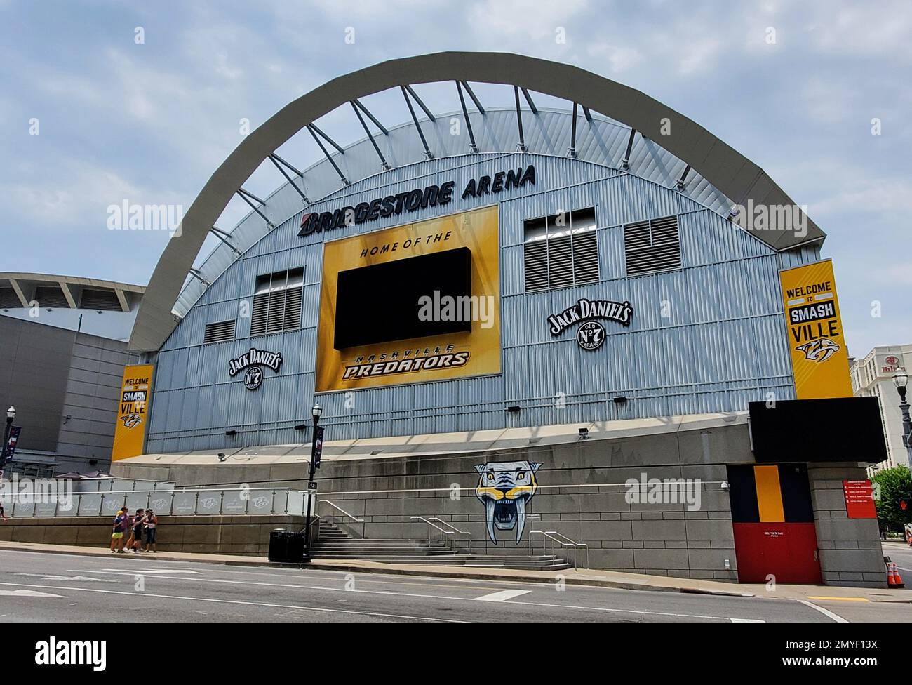Nashville, Tennessee, U.S.A - June 26, 2022 - The side view of ...