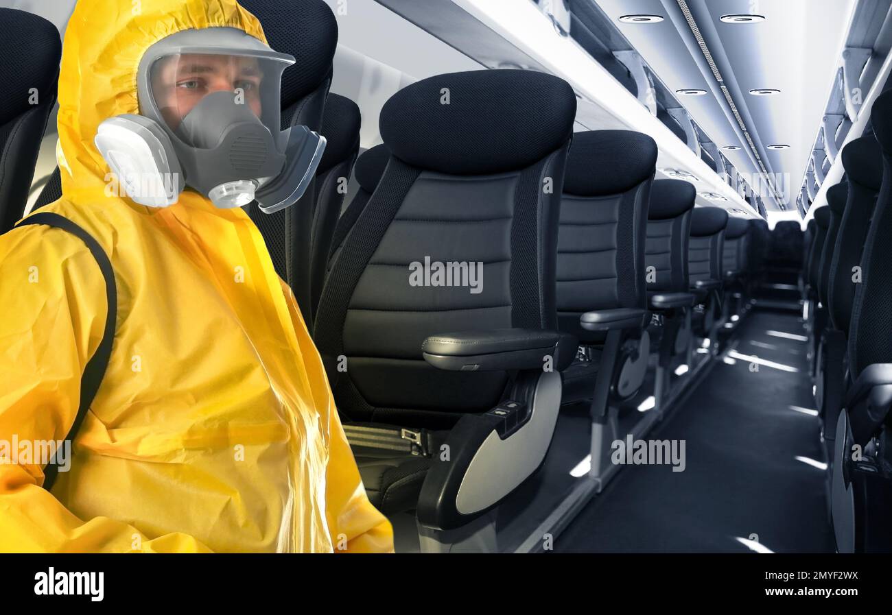 Cleaning inside plane hi-res stock photography and images - Alamy