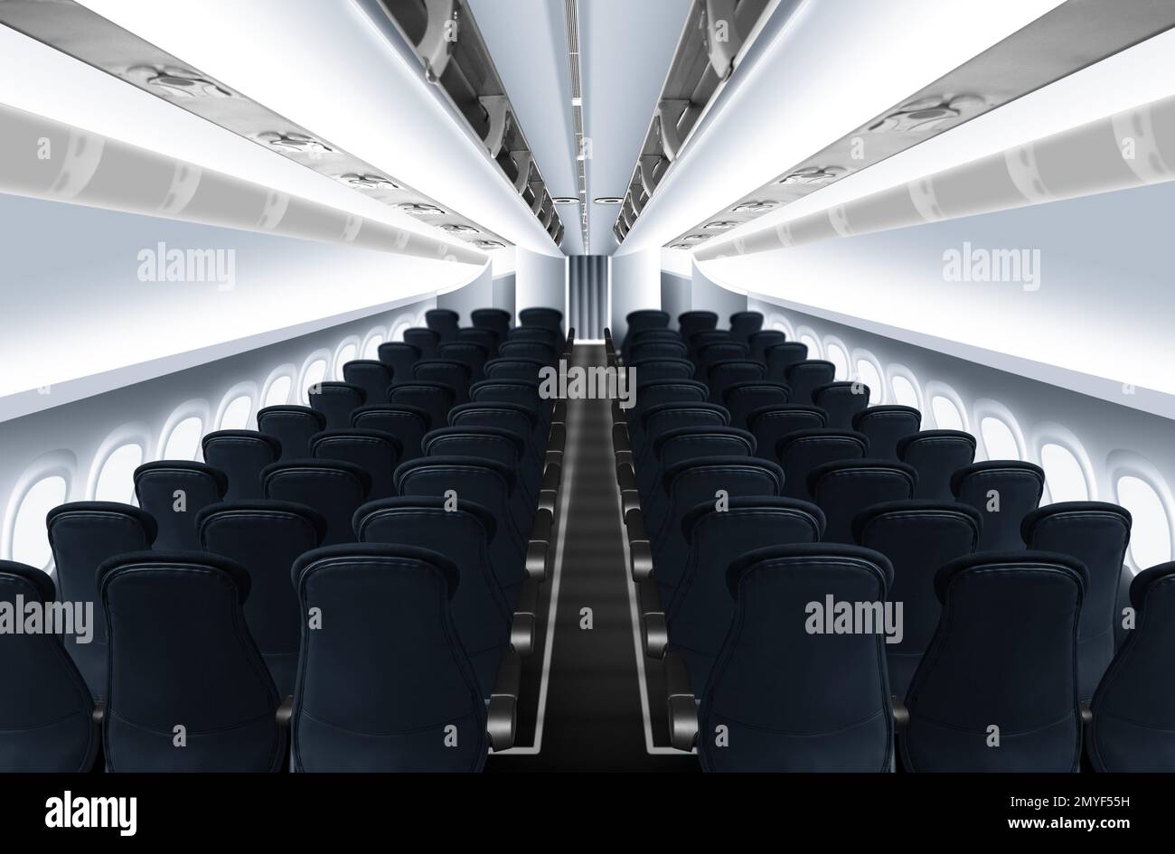 Airplane interior mockup hi-res stock photography and images - Alamy