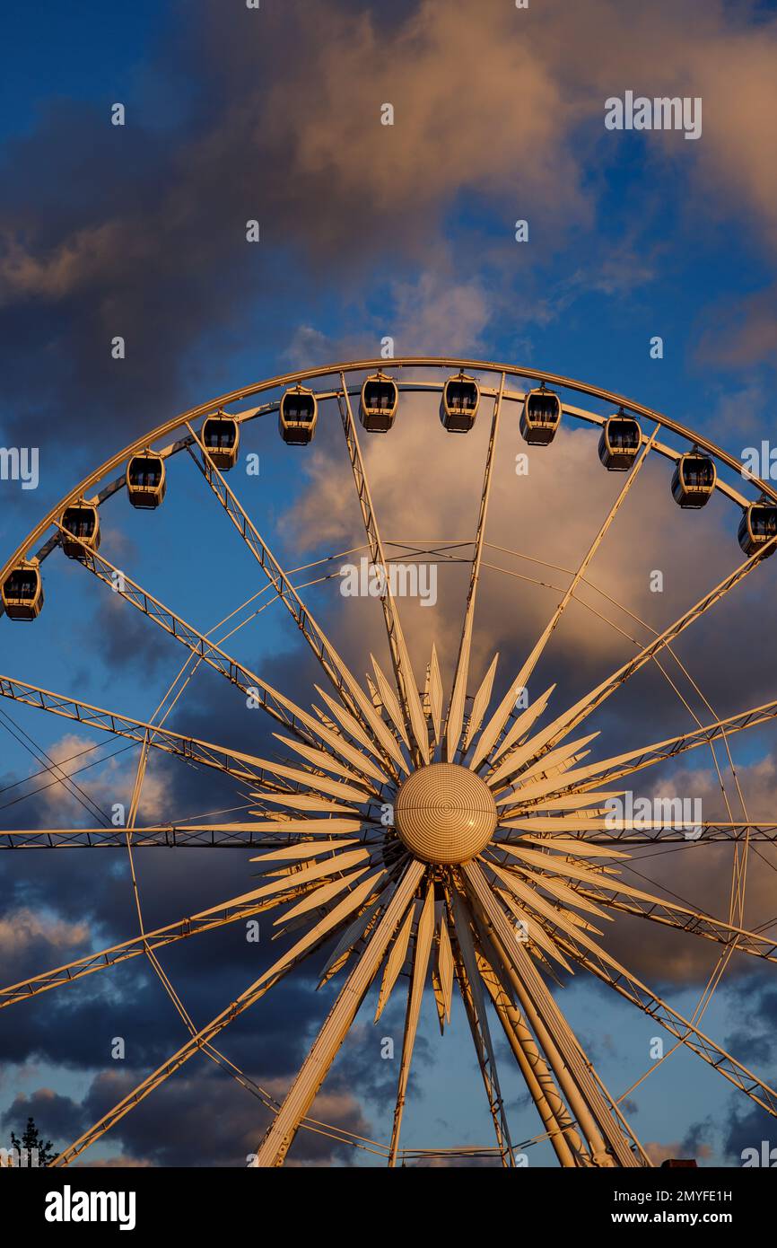 Fair sunset clouds exciting fun hi-res stock photography and images - Alamy