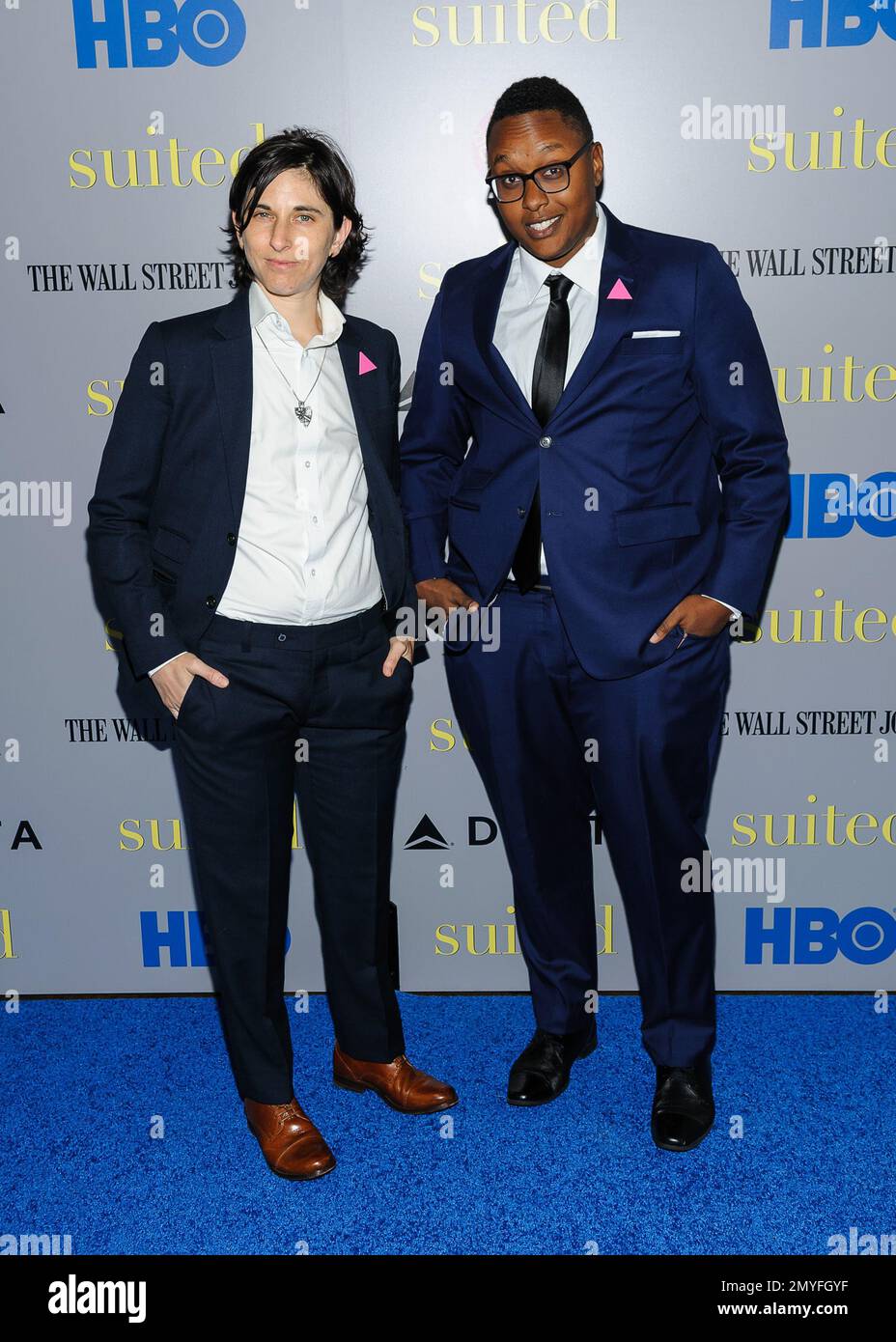 Melissa Plaut and Everett Arthur attend the premiere of HBO Documentary ...