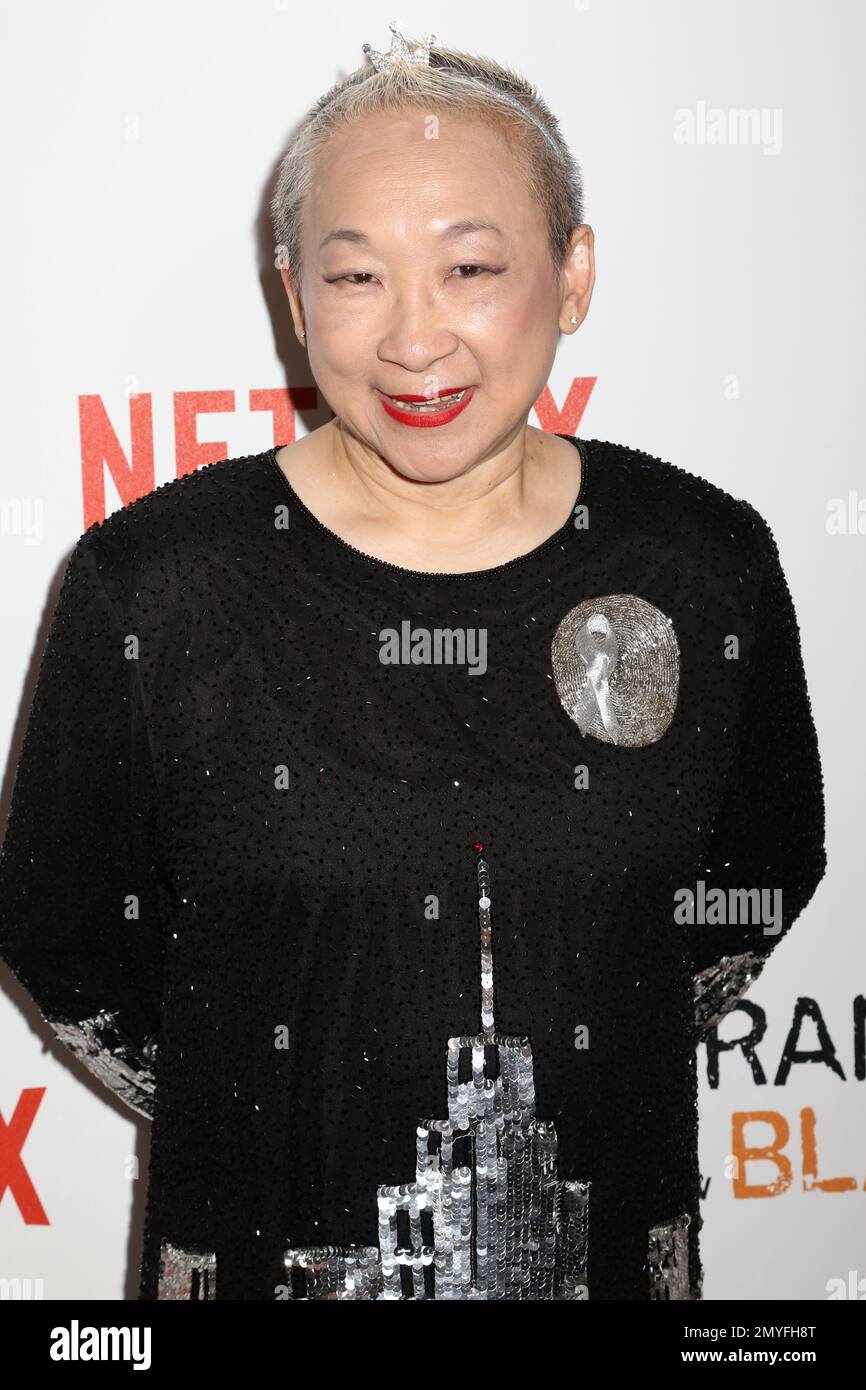 Lori Tan Chinn attends a premiere event celebrating season four of ...