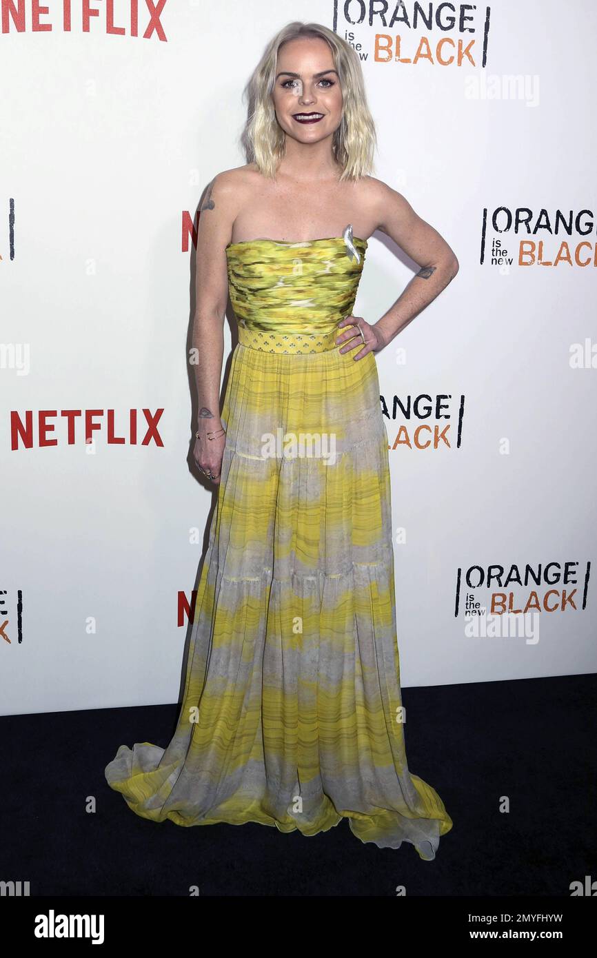 Taryn Manning attends a premiere event celebrating season four of ...