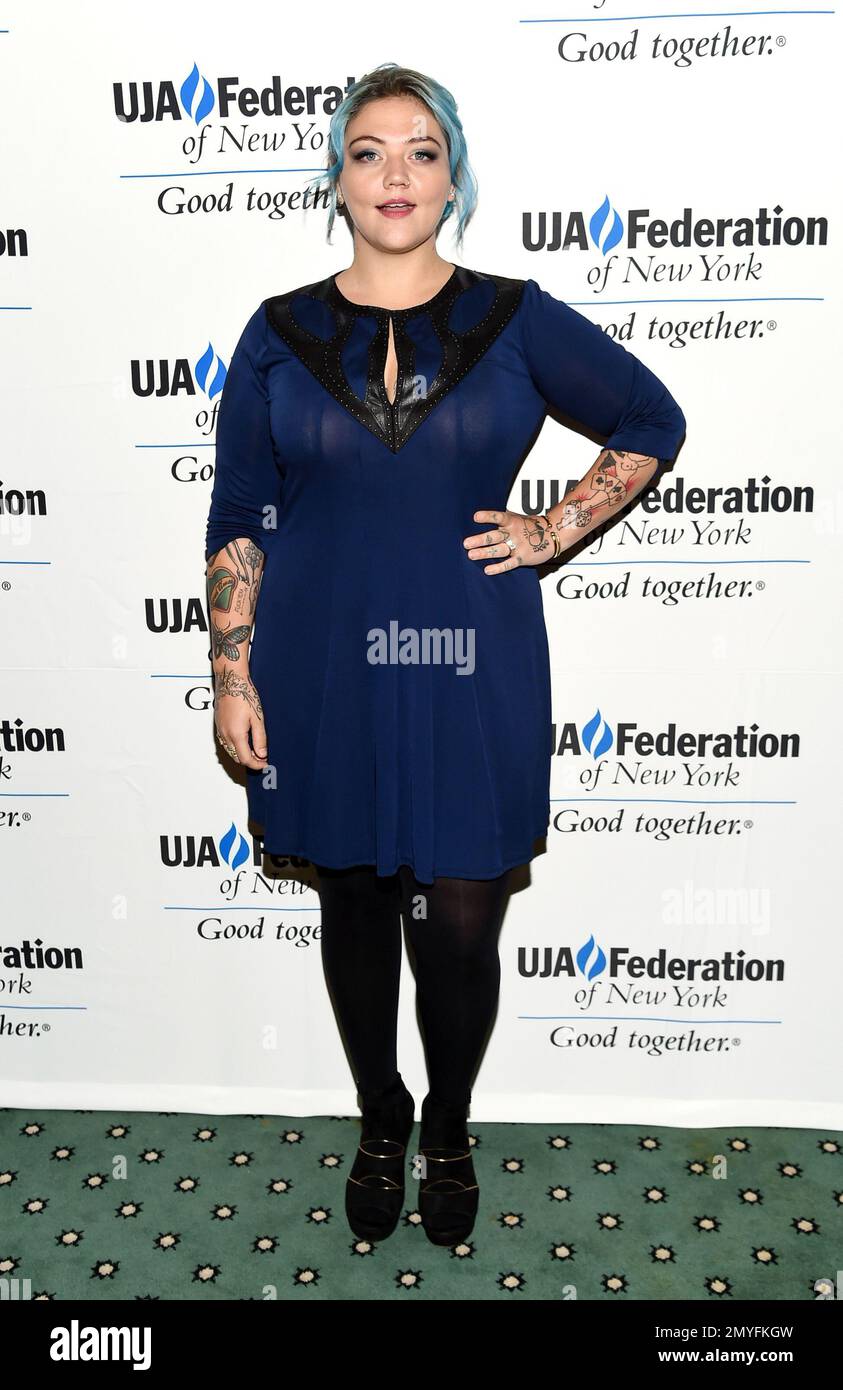 Singer Elle King attends the UJA-Federation of New York's "Music ...