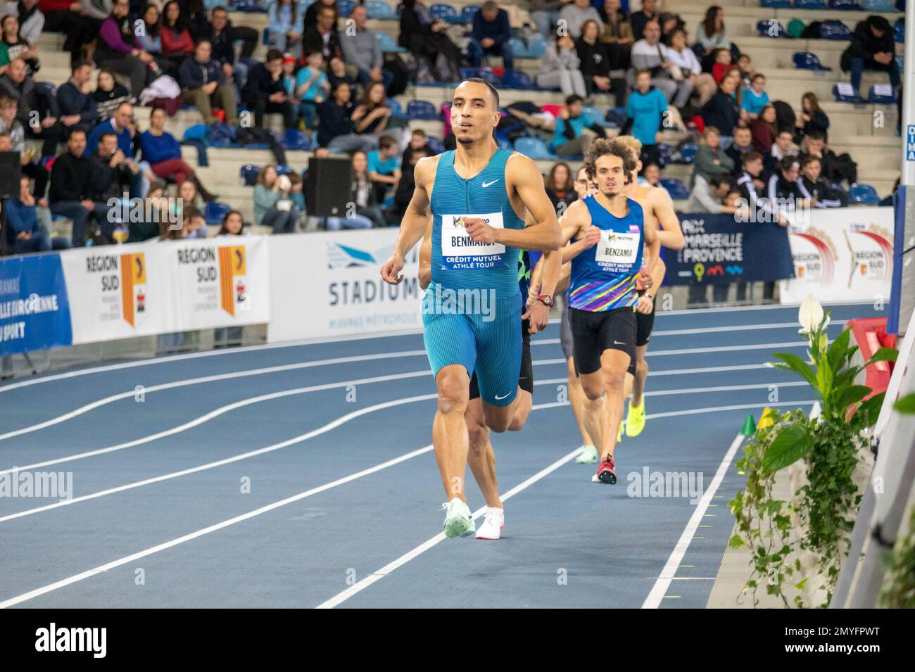 Youssef Benzamia during the Meeting Miramas Metropole 2023, World ...