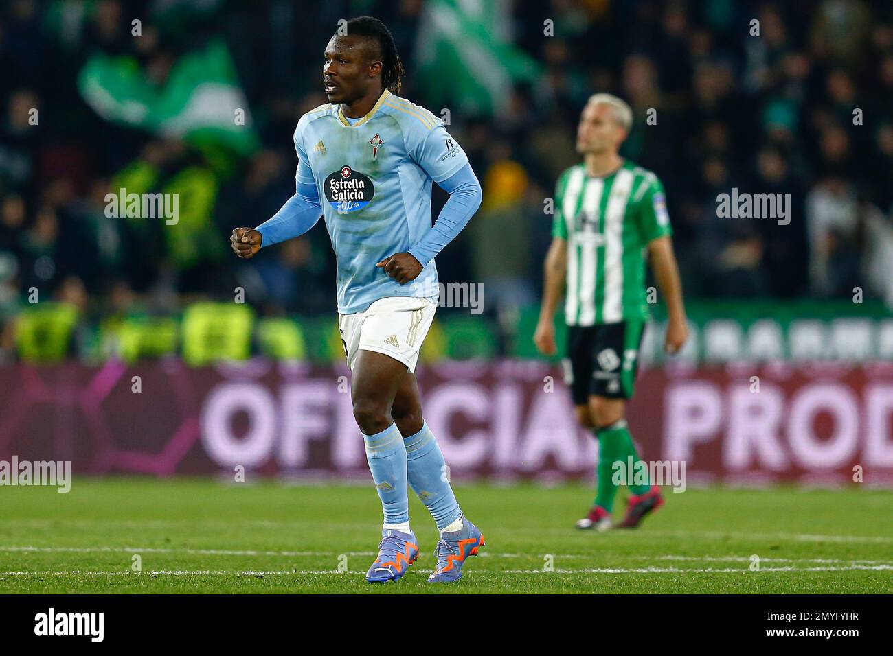 Joseph Aidoo of RC Celta de Vigo during the La Liga match, Date 20 ...