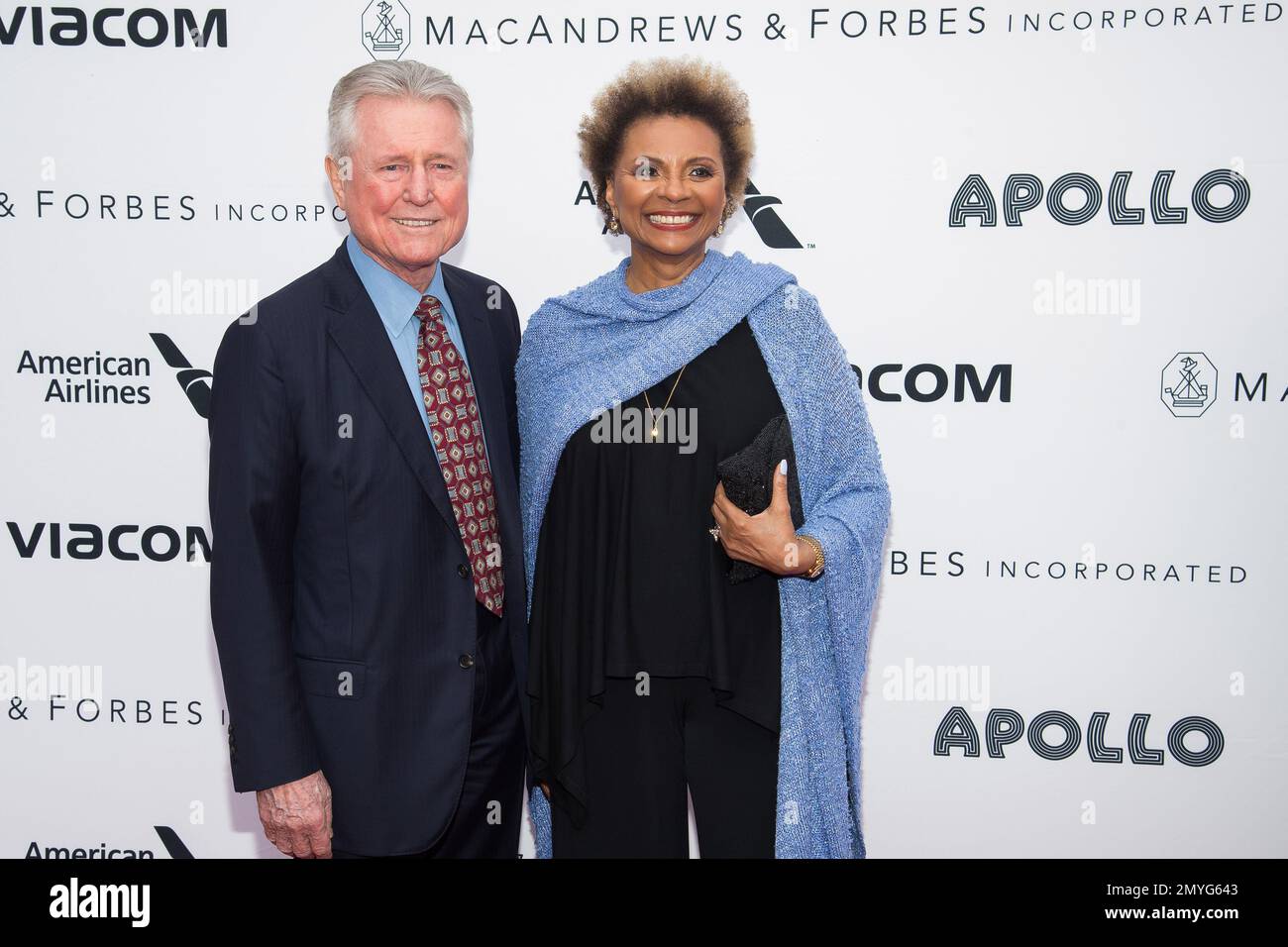 Grahame Pratt and Leslie Uggams attend the 2016 Apollo Theater Spring ...