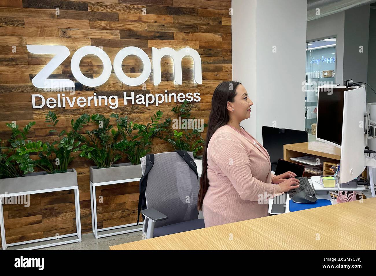 The headquarters for Zoom is shown Friday, Feb. 3, 2023, in San Jose ...