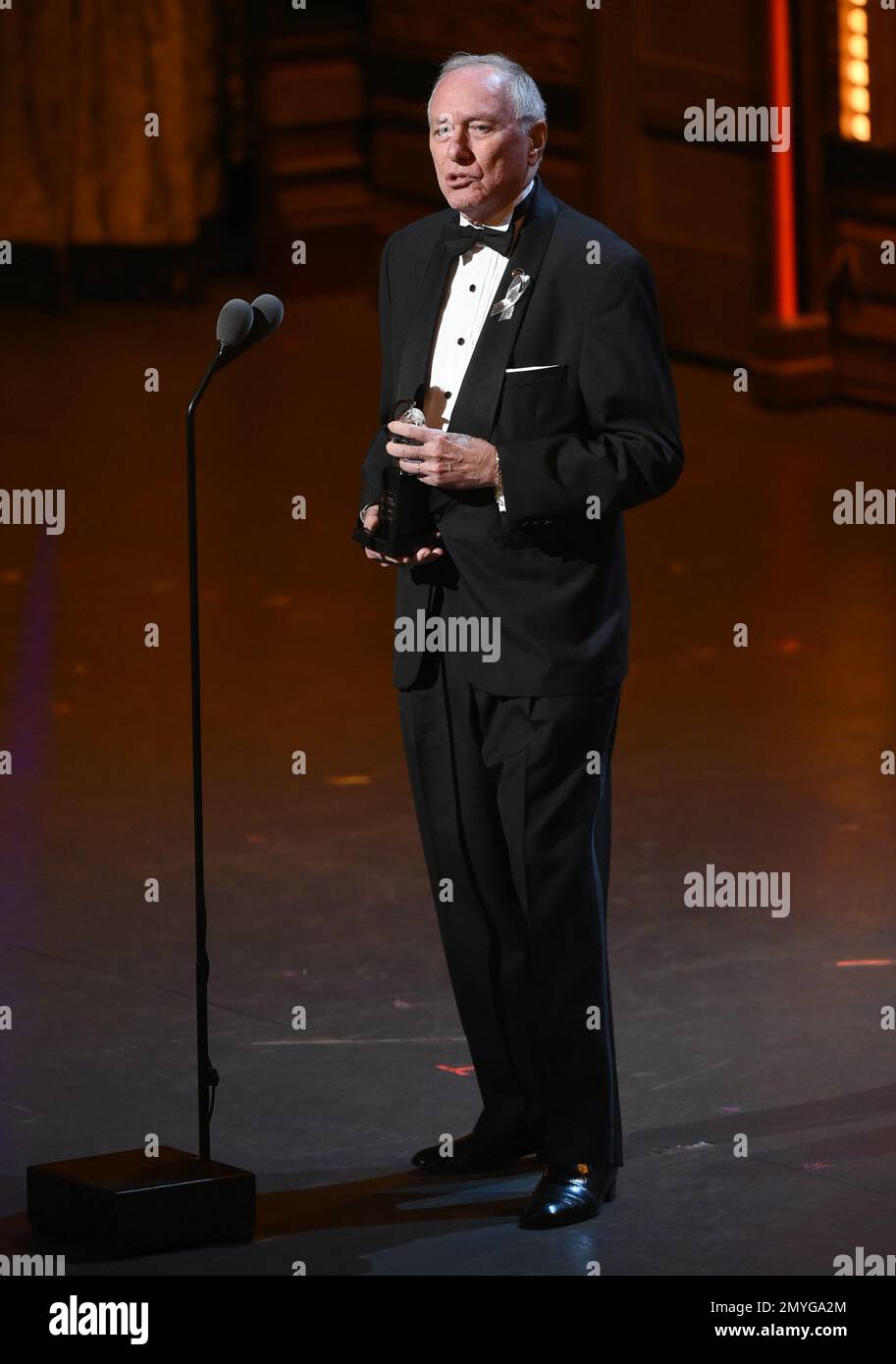 Marshall W. Mason accepts the special Tony Award for lifetime ...