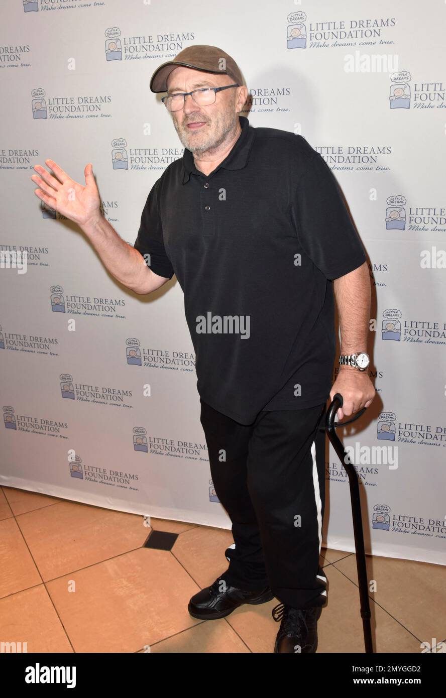 Phil Collins judges the Little Dreams Foundation Annual Audition at the ...