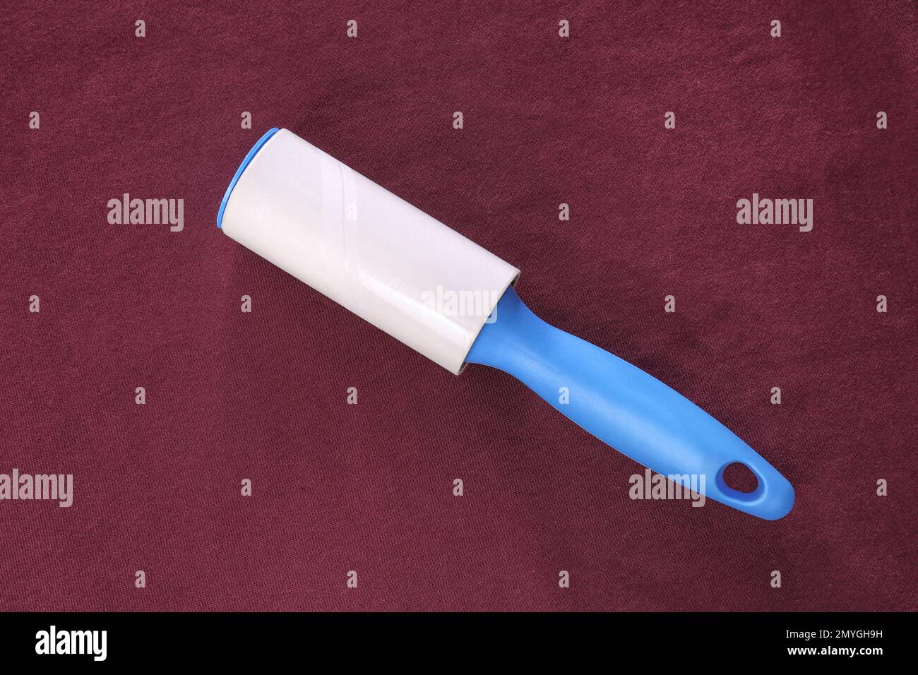 Red fabric top view hi-res stock photography and images - Alamy