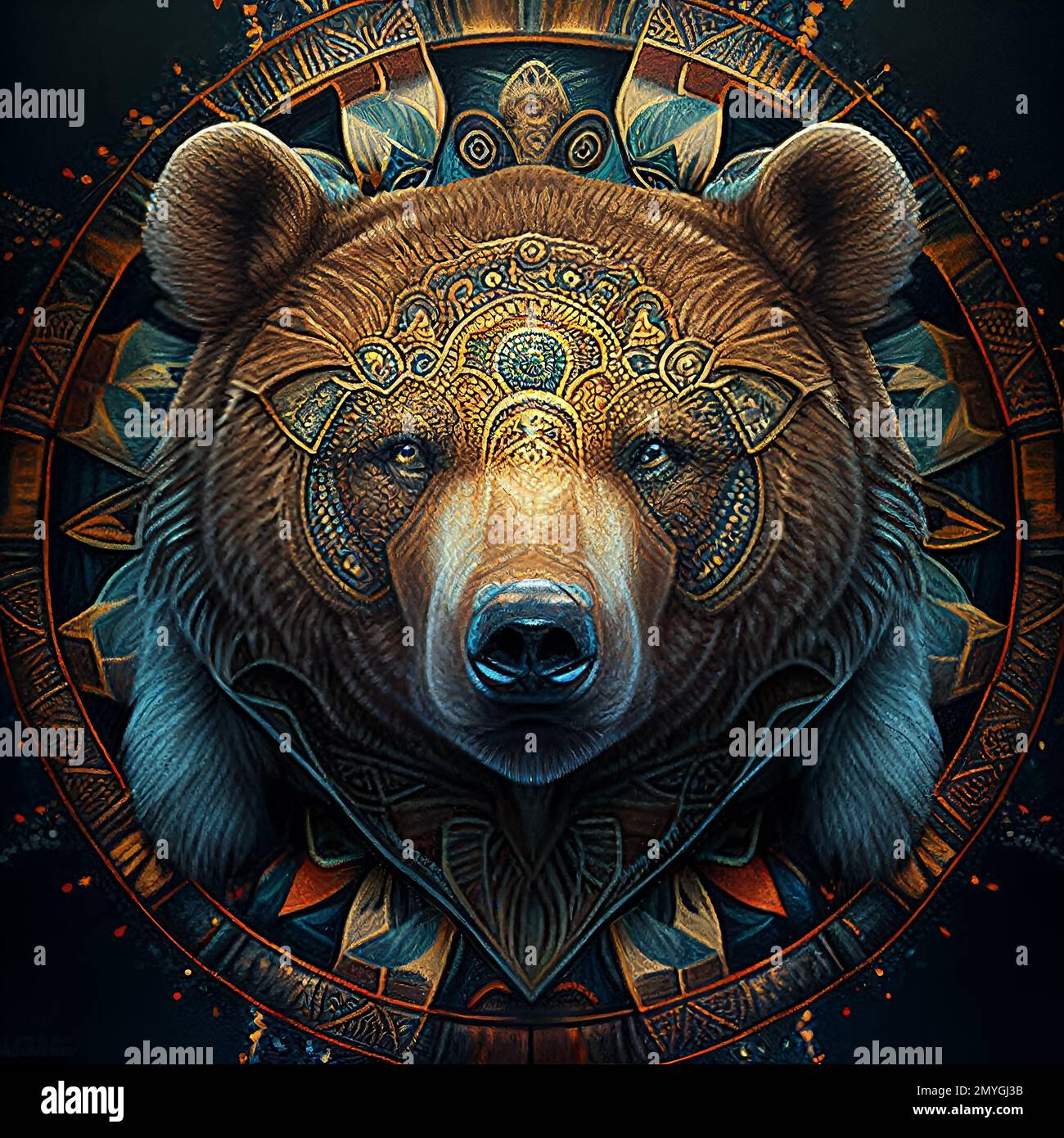 Spirit bear art hi-res stock photography and images - Alamy