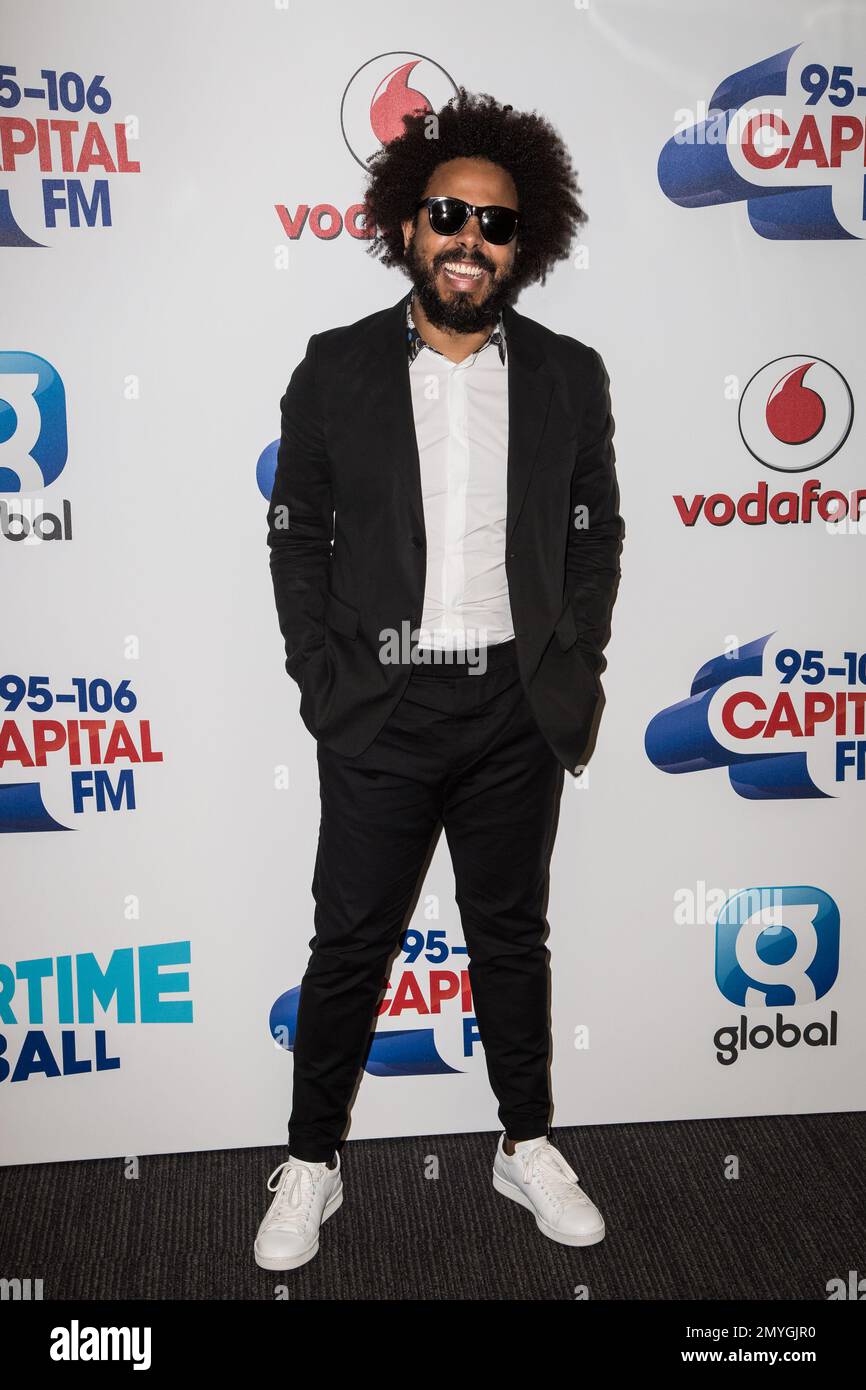 Musician Jillionaire of Major Lazer poses for photographers before ...