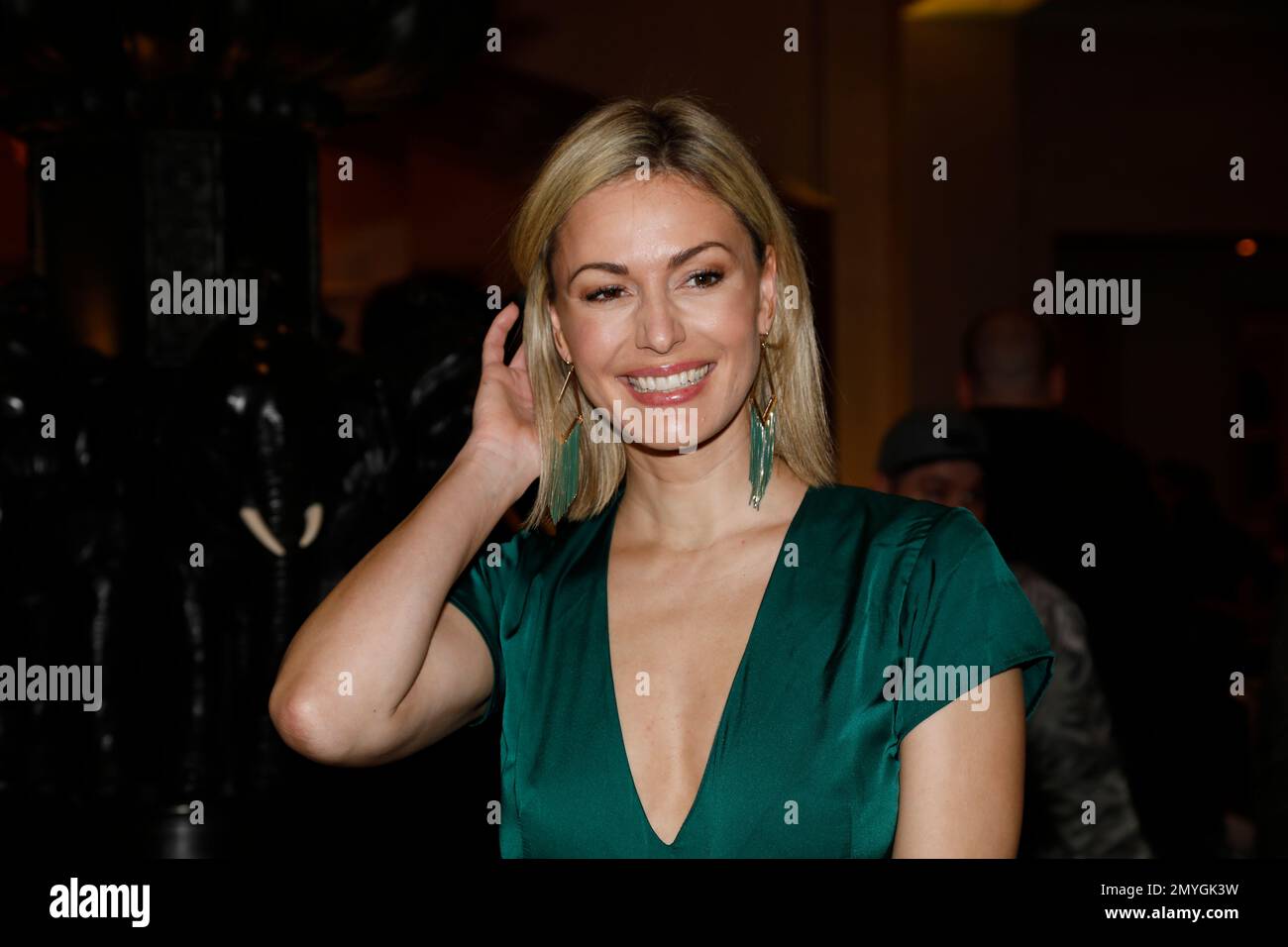 Caroline Dittmann bei der Anja Gockel Fashion Show 'seven senses' auf ...