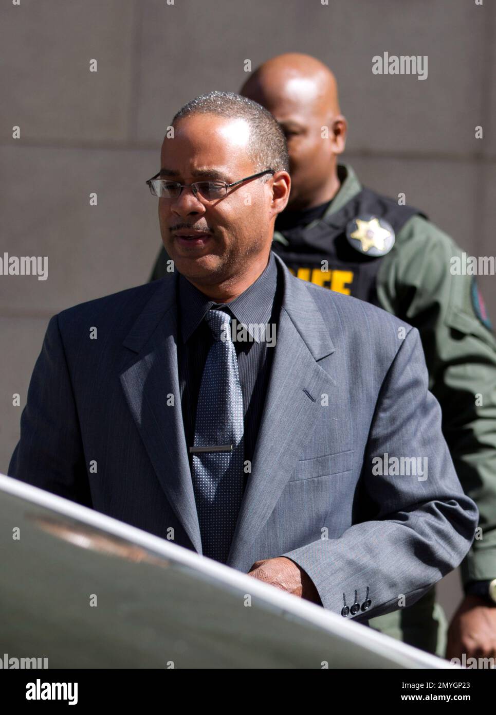 Officer Caesar Goodson, one of six Baltimore city police officers ...