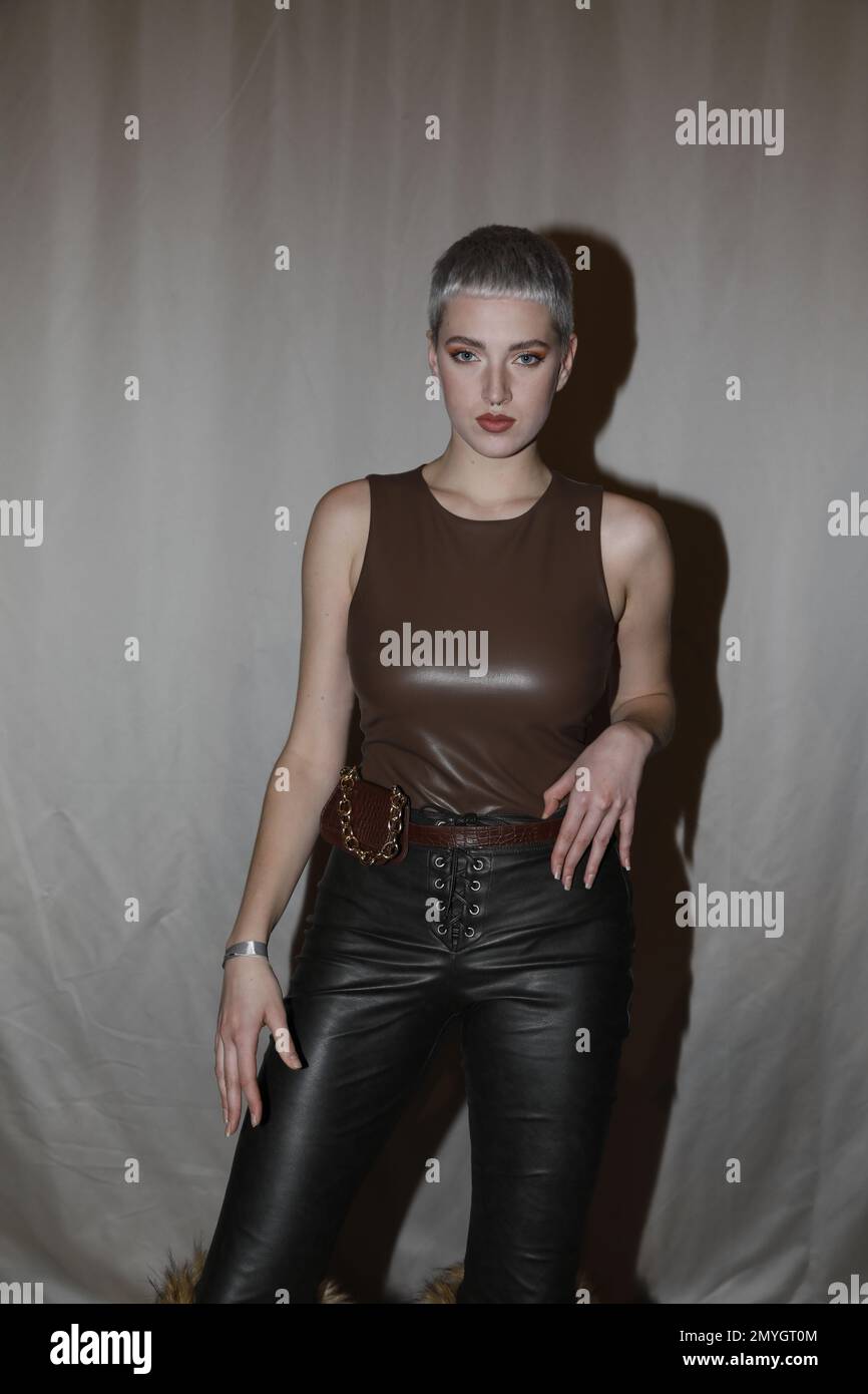 Lou-Anne Gleißenebner-Teskey bei der Anja Gockel Fashion Show 'seven ...