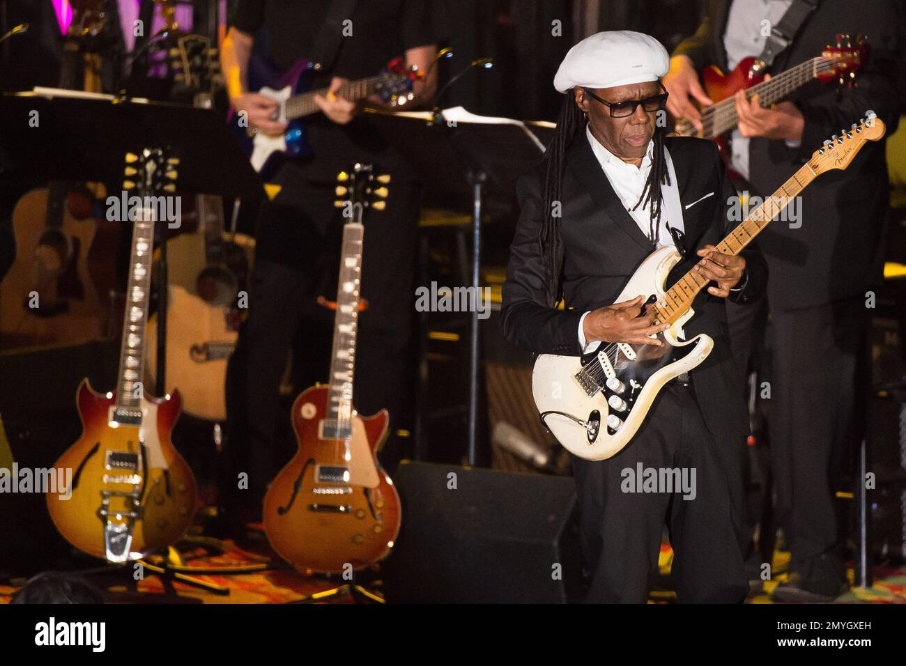 Inductee Nile Rodgers performs at the 47th Annual Songwriters Hall of ...