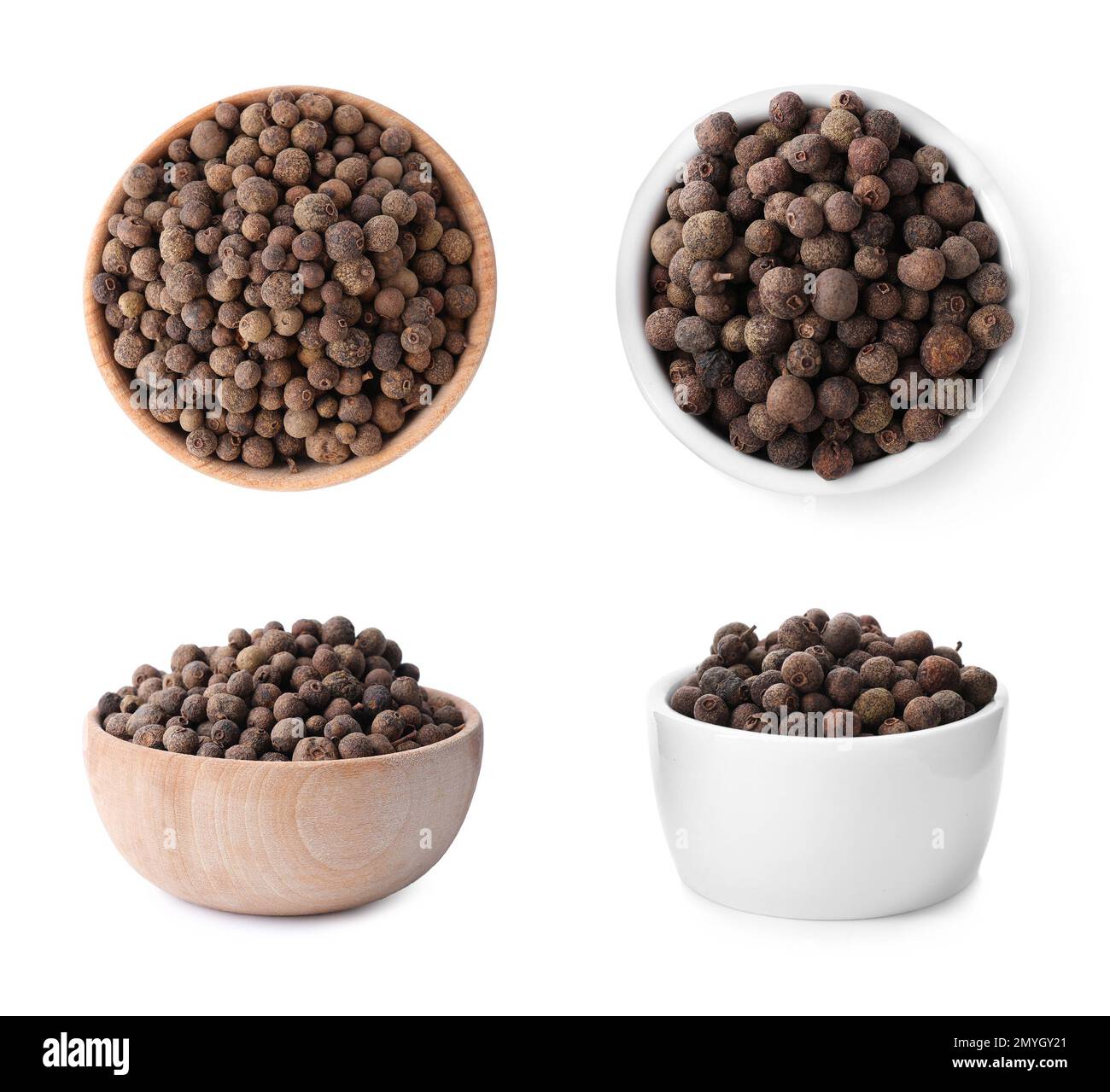 Black pepper allspice grains hi-res stock photography and images - Alamy