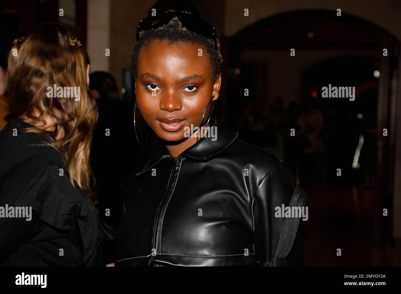 Noella Mbomba / Noëlla Mbomba bei der Anja Gockel Fashion Show 'seven ...