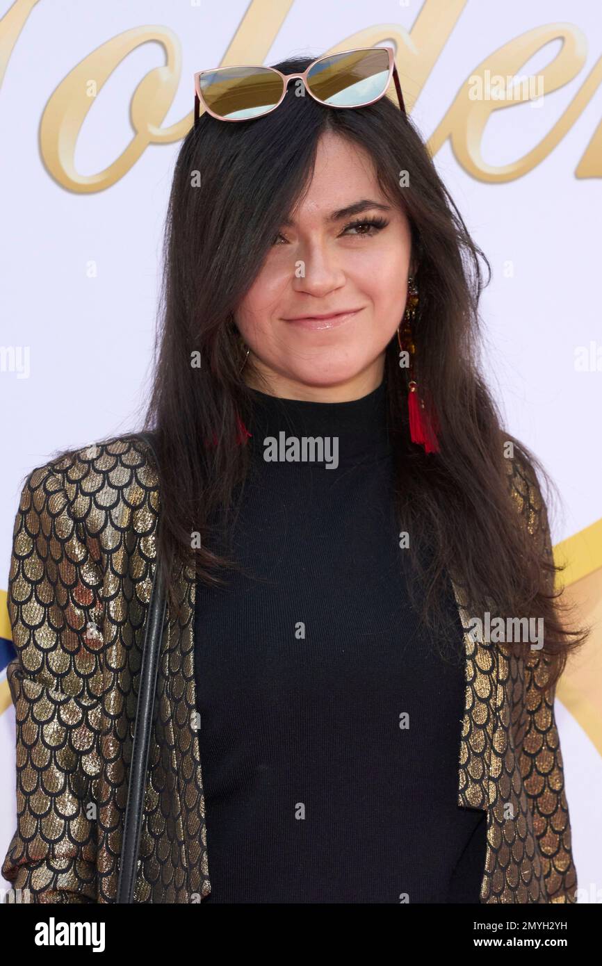 Ali Stone arrives at the 10th annual Gold Meets Golden event on ...