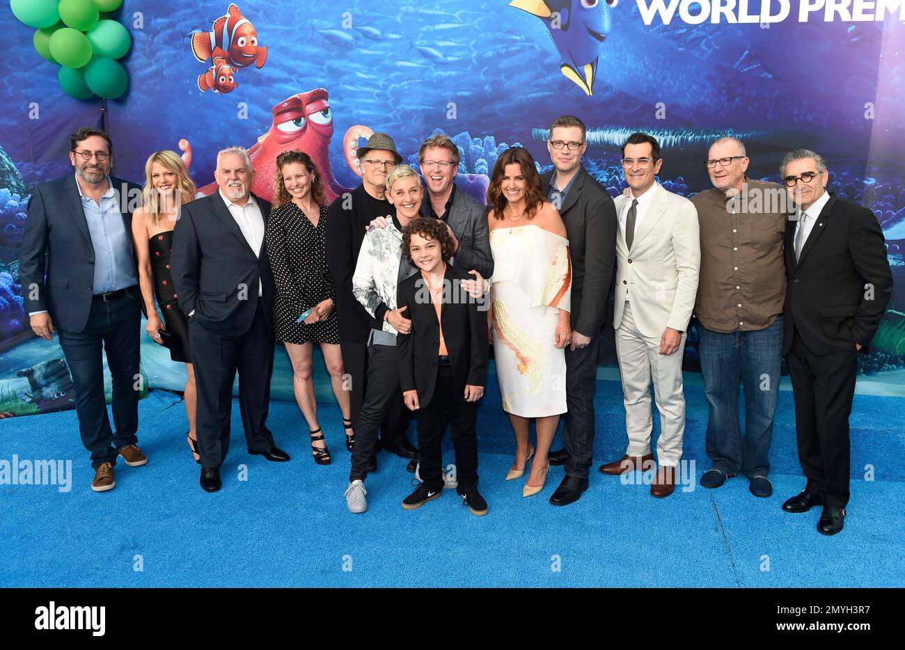 Bob Peterson, from left, Kaitlin Olson, John Ratzenberger, Victoria ...