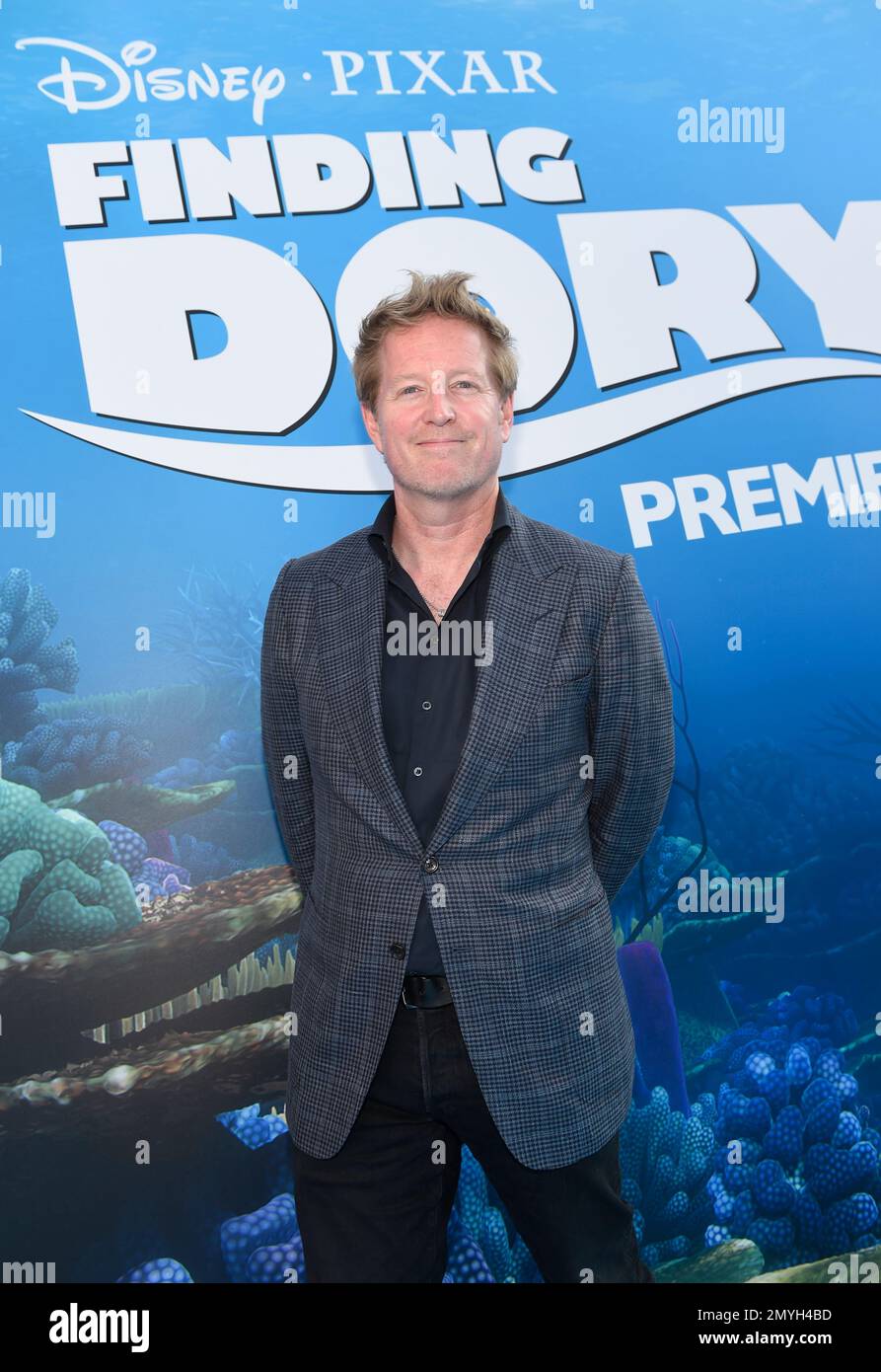 Writer/director Andrew Stanton arrives at the premiere of "Finding Dory ...