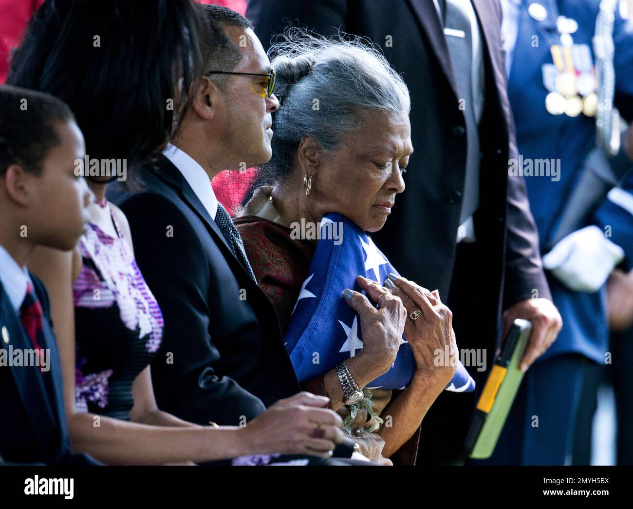 Nola Whitfield, right, wife of Olympian gold medalist and Tuskegee ...