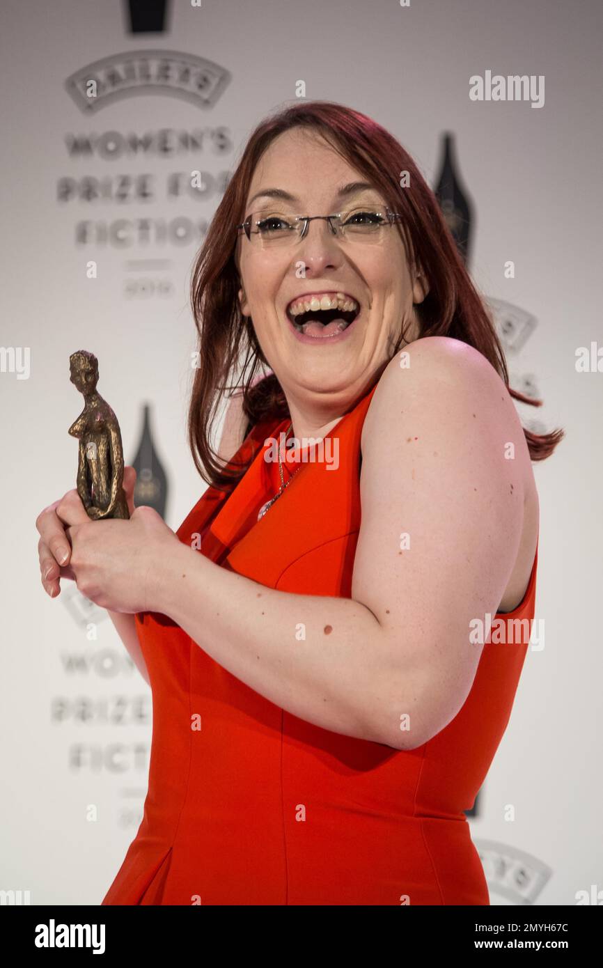 Novelist Lisa McInerney poses for photographers after receiving the ...