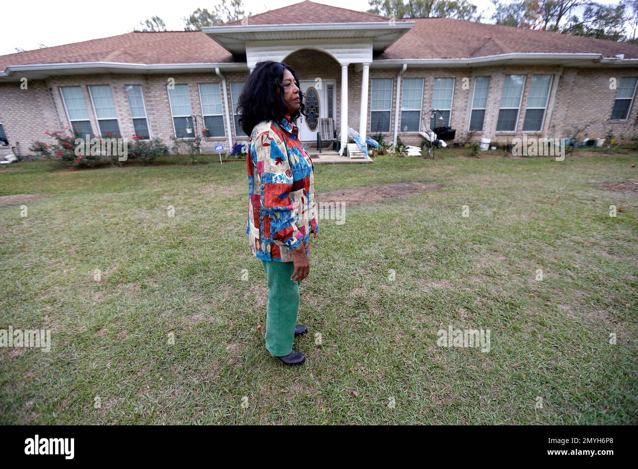 In this Dec. 11, 2015 photo, Barbara Hicks Collins stands outside her ...