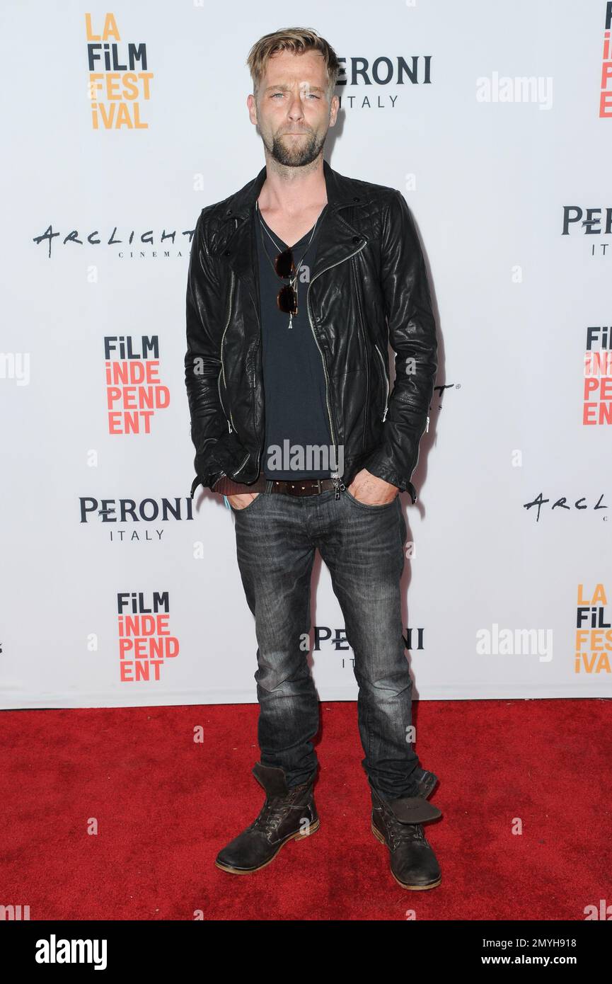 Joe Anderson attends "Abattoir" premiere held at ArcLight Cinemas on ...