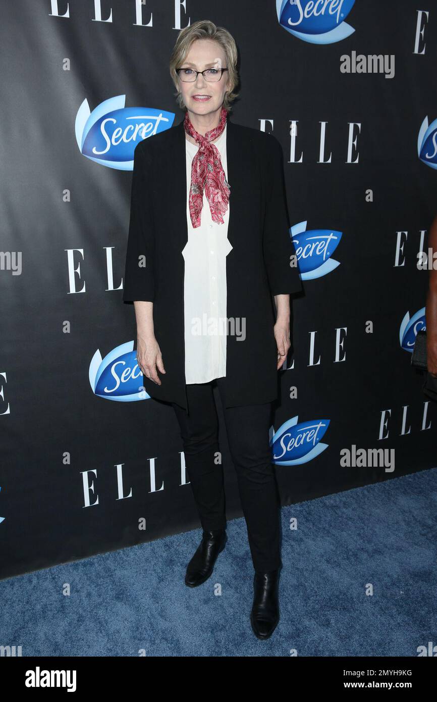 Jane Lynch arrives at the ELLE Women in Comedy Event at Hyde Sunset on ...