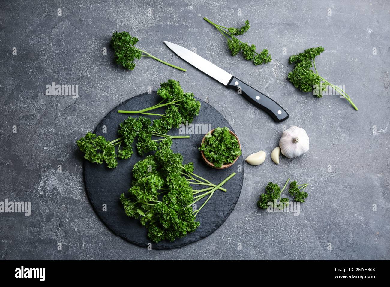 Garlic sample hi-res stock photography and images - Alamy
