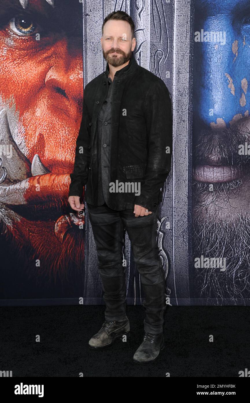 Ryan Robbins attends the LA Premiere of "Warcraft" held at the TCL ...