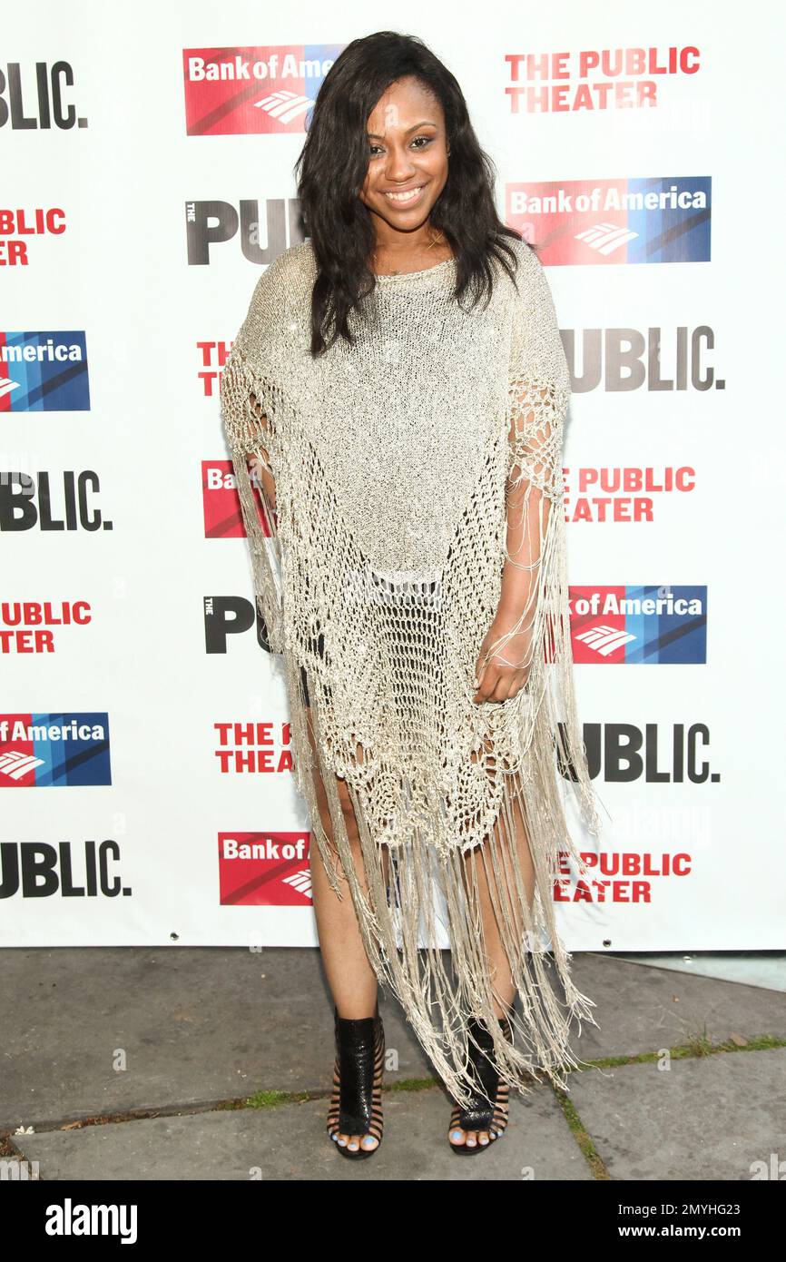 Sasha Allen attends the 2016 Public Theater Gala Benefit "United States ...