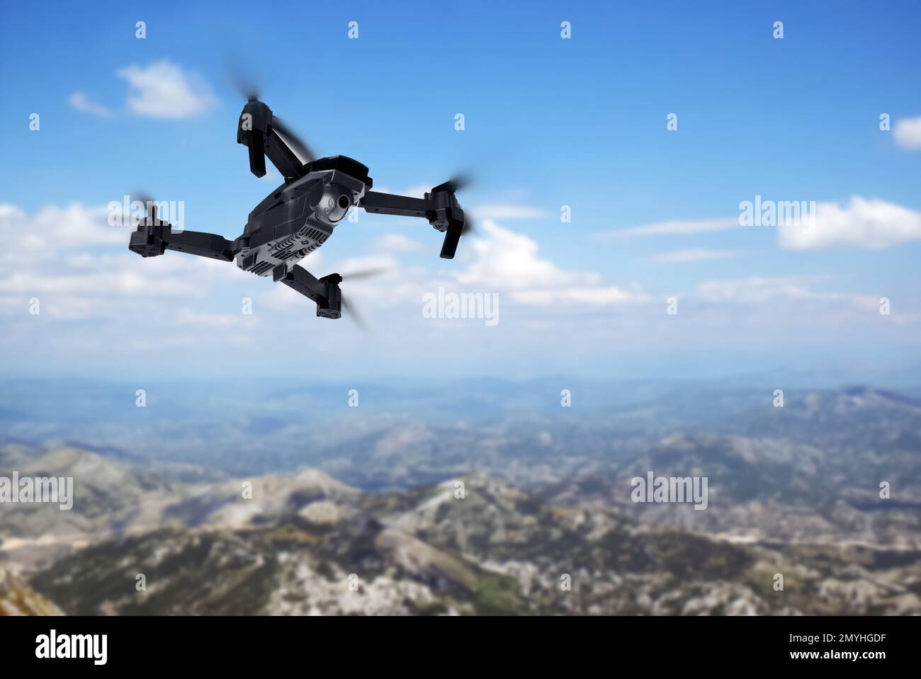 Aerial video mountains sky nature hi-res stock photography and images ...