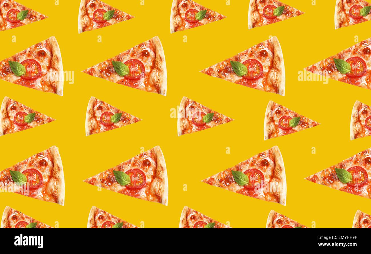 Pizza wallpaper cut hi-res stock photography and images - Alamy