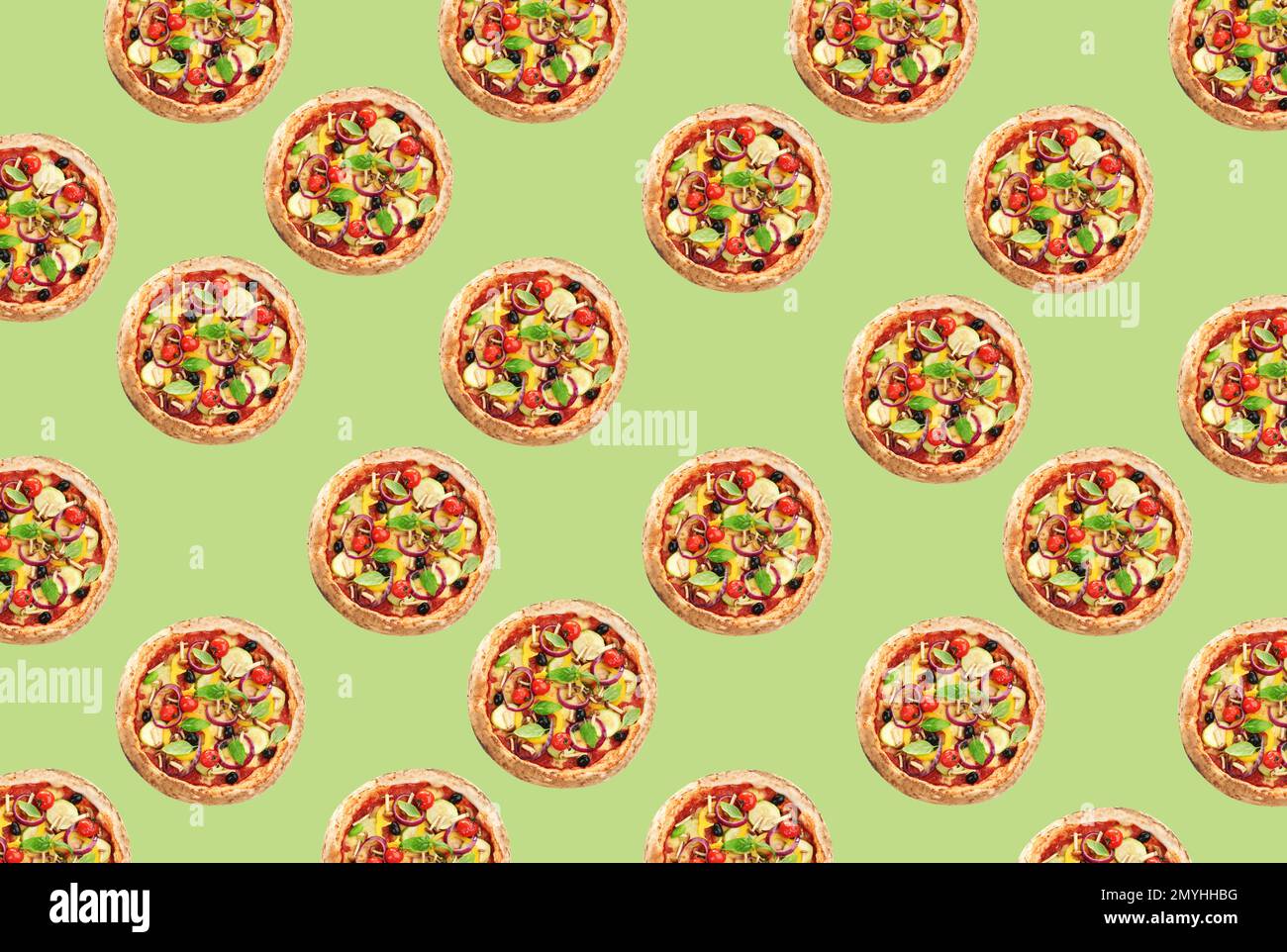 Pizza pattern wallpaper hi-res stock photography and images - Alamy
