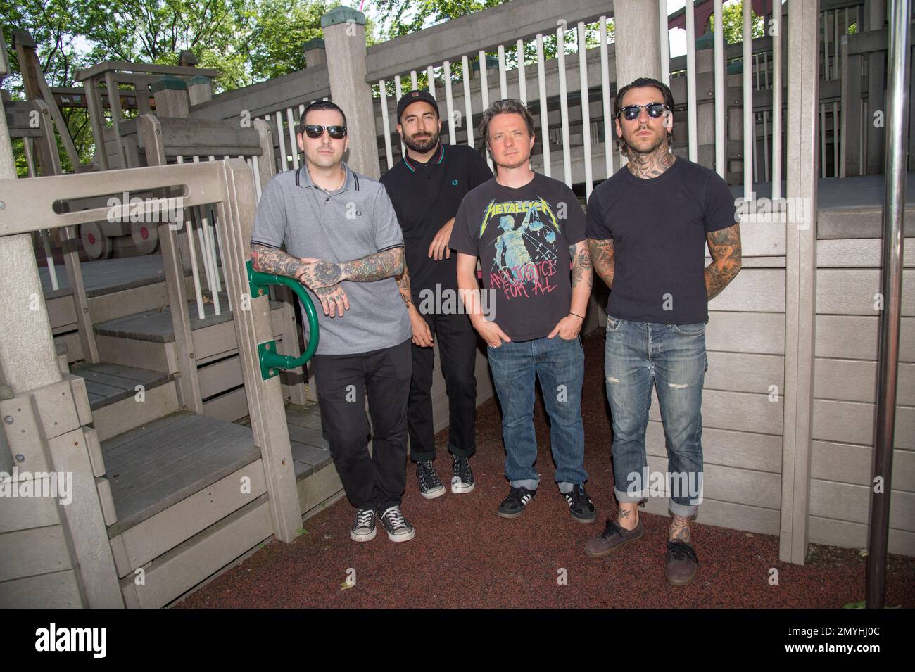 Anthony Raneri, from left, Nick Ghanbarian, Jack O'Shea, and Chris ...