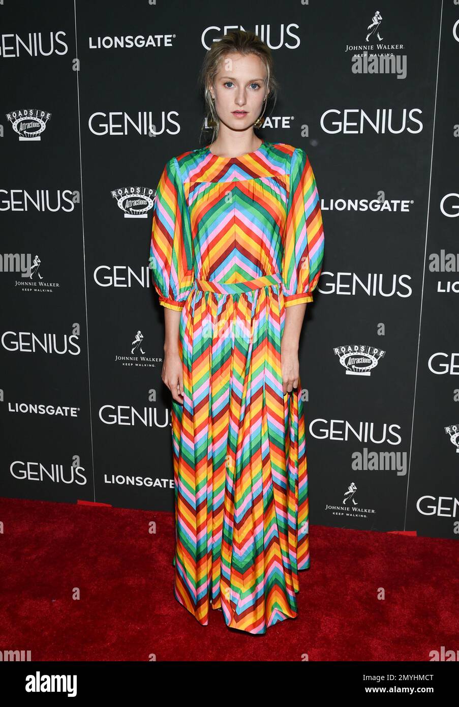 Lilly Englert attends the premiere of "Genius" at the Museum of Modern ...