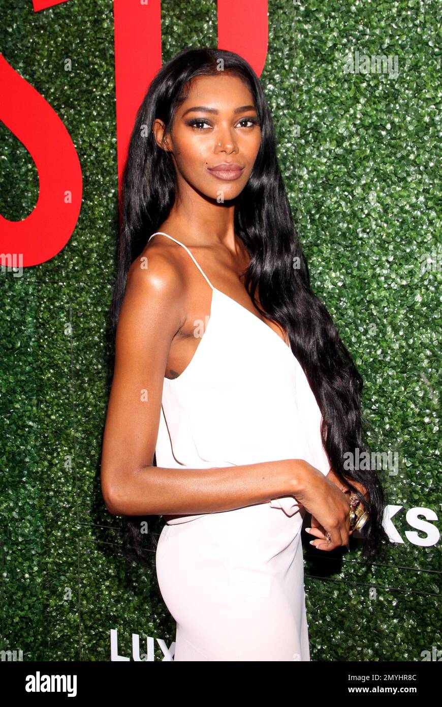 Supermodel Jessica White seen at The Shade Room's "Shades of Eden" 1st ...
