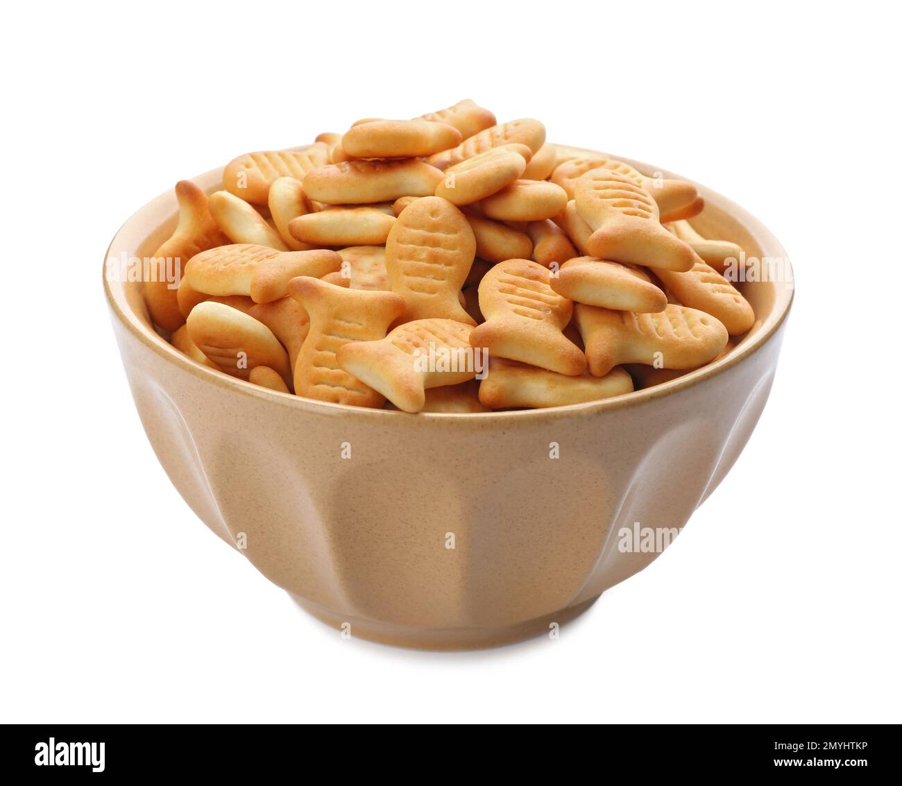 Gold Fish Crackers In A Bowl