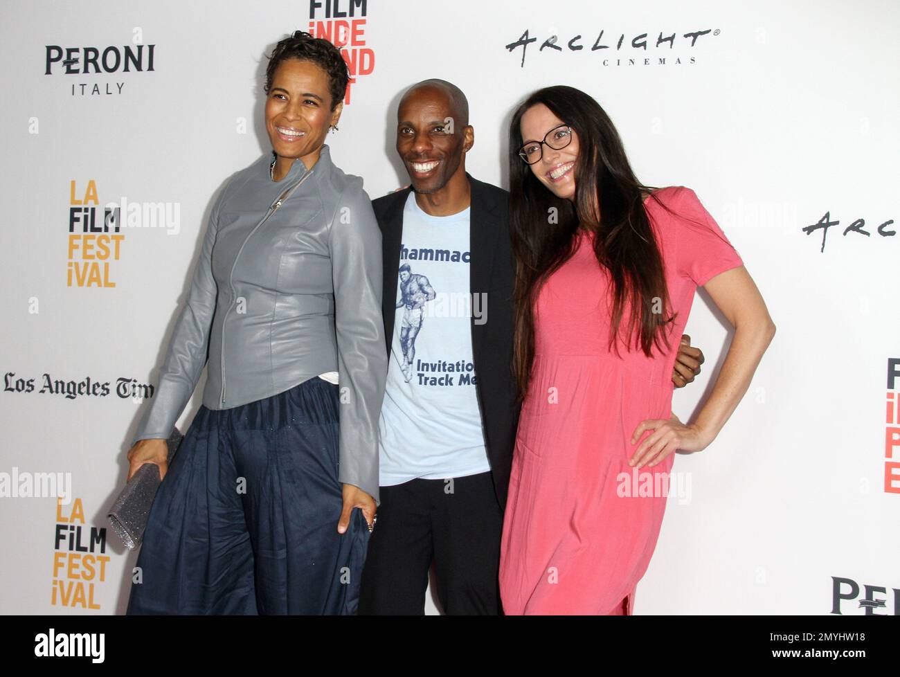 Daphne Wayans, from left, Suli McCullough and Samantha Phillips seen at ...