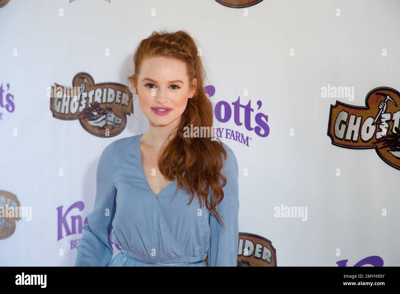 Madeline Petsch arrives at the event to celebrate the return of the ...