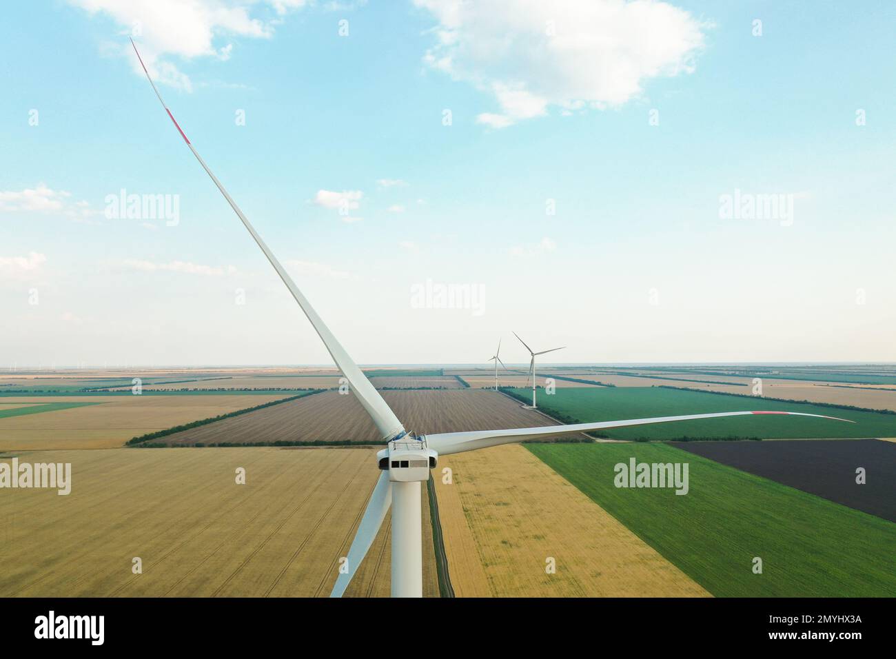 Windmill generator in wide hi-res stock photography and images - Alamy