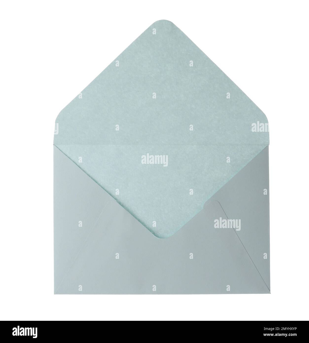 Light grey paper envelope isolated on white. Mail service Stock Photo ...