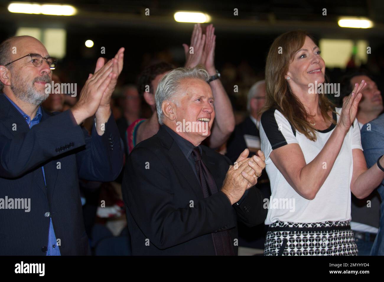 IMAGE DISTRIBUTED FOR NADCP - From left, Richard Schiff, Martin Sheen ...